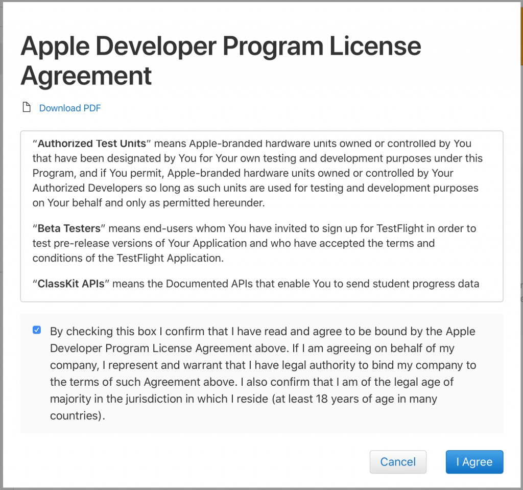 Apple Developer Program License – sunny man